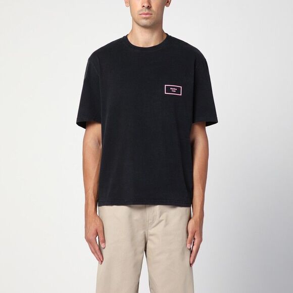 Martine Rose | Shirts | Martine Rose Mens Black Cotton Tshirt With Logo ...